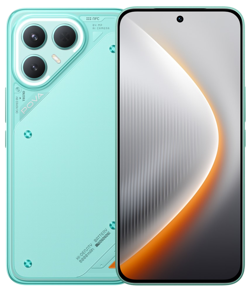 Смартфон TECNO Pova 7 Pro 5G 12/256 Гб Бирюзовый неон: купить по цене ...