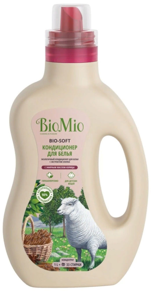 Кондиционер для белья BioMio Bio-Soft корица 1000мл: технические ...