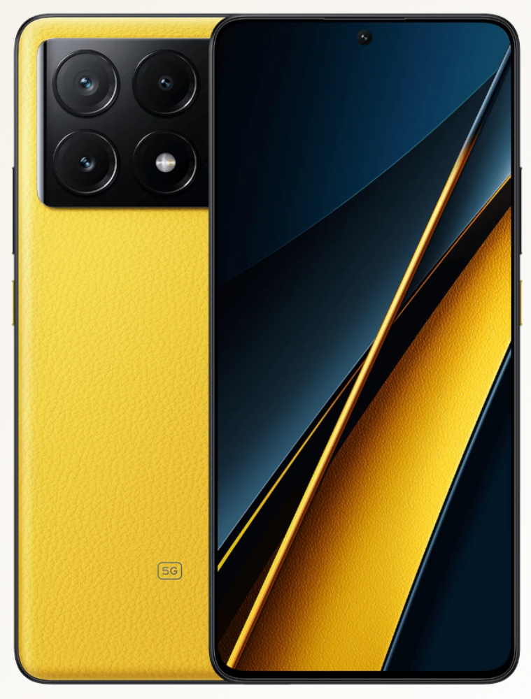 Смартфон POCO X6 Pro 12/512 Гб 5G Желтый: купить по цене 25 290 рублей ...