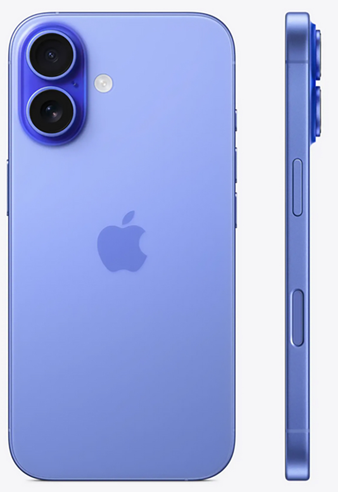 Смартфон Apple iPhone 16 Plus 256Gb SIM + SIM Ultramarine: купить по выгодной цене с доставкой и ...