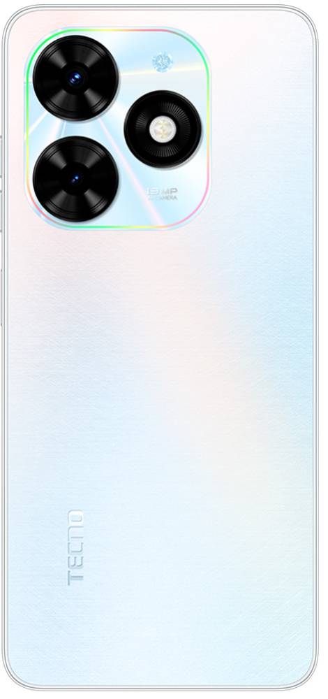 Смартфон Tecno Spark Go 2024 4 128Гб Белый купить по цене 9 490 рублей