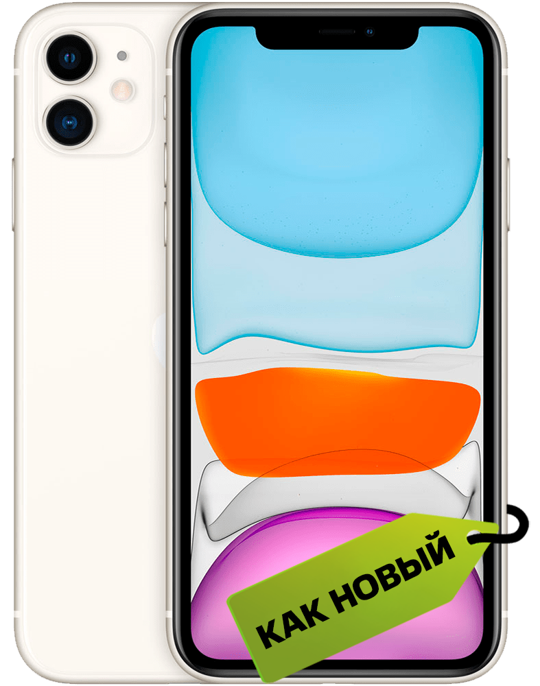 Смартфон Apple iPhone 11 (новая комплектация) 128Gb Белый «Как новый ...