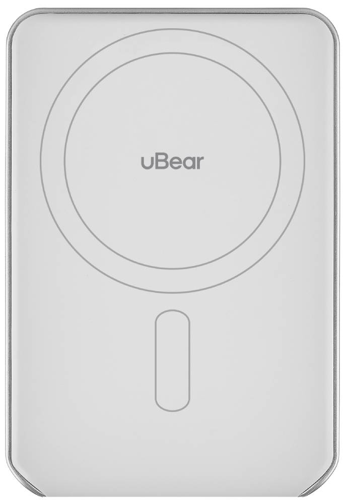 Внешний аккумулятор uBear Backup Magnetic 5000 mAh PD 20W Серебро: купить по цене 4 590 рублей в ...