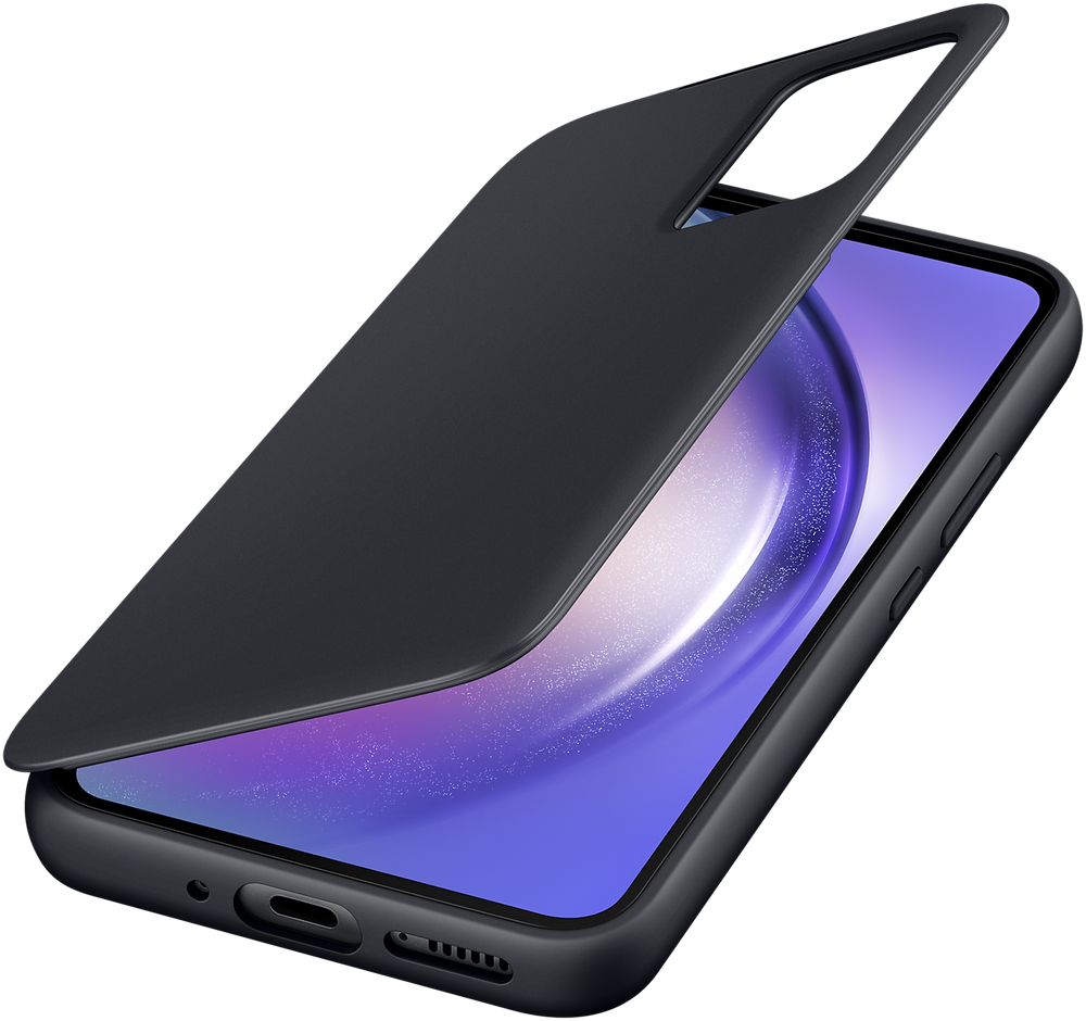 Чехол-книжка Samsung Galaxy A54 Smart View Wallet Case Чёрный: купить ...