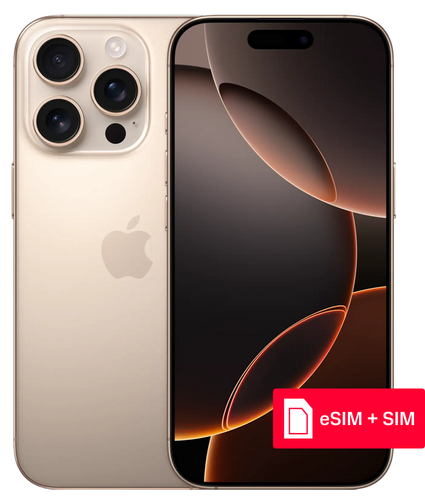 Смартфон Apple iPhone 16 Pro 512Gb eSIM + SIM Desert Titanium: купить по выгодной цене с ...