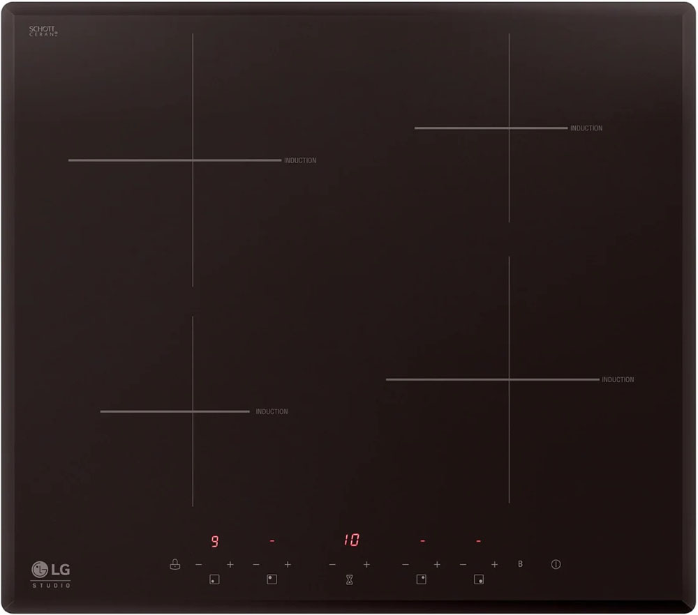 Электрическая варочная панель LG HU641PH Черная: купить по цене 27 990 ...