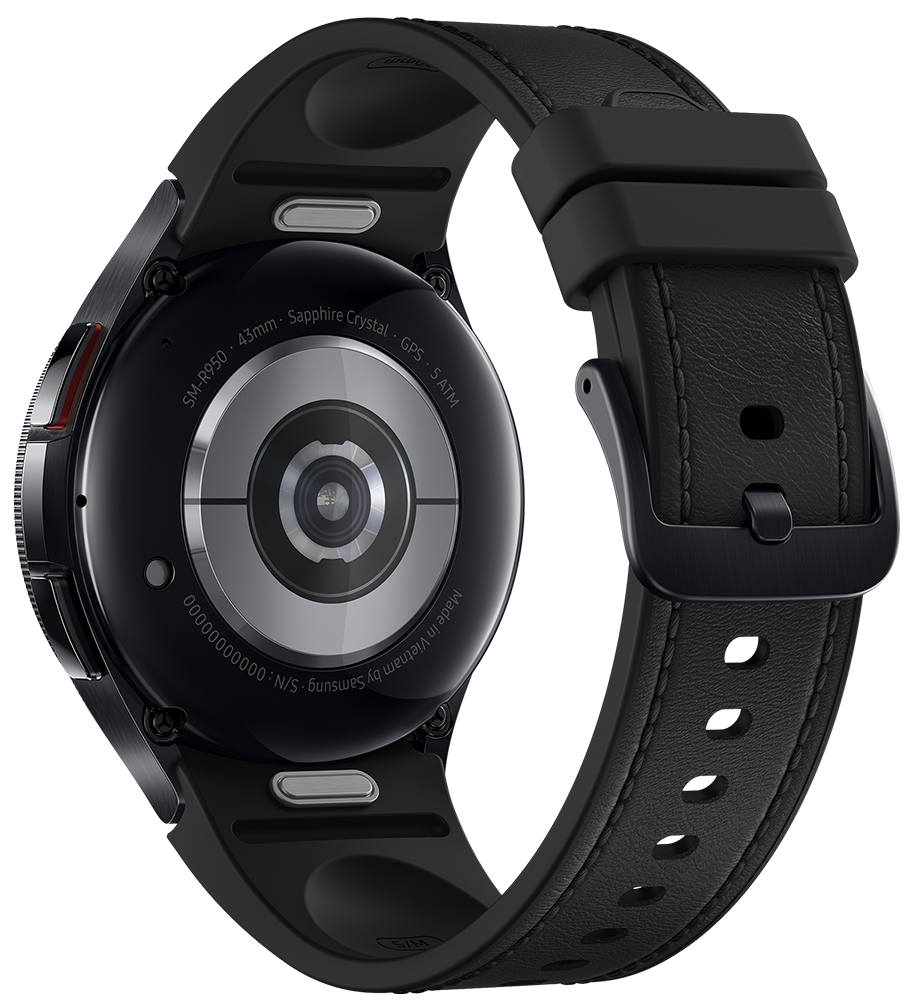 Часы Samsung Galaxy Watch6 Classic 43 мм Чёрный (SM-R950): купить по ...