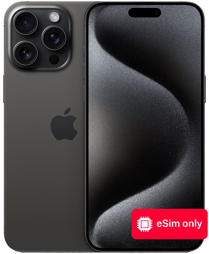 Смартфон Apple iPhone 15 Pro Max 512Gb eSIM only Черный титан: купить по выгодной цене с ...