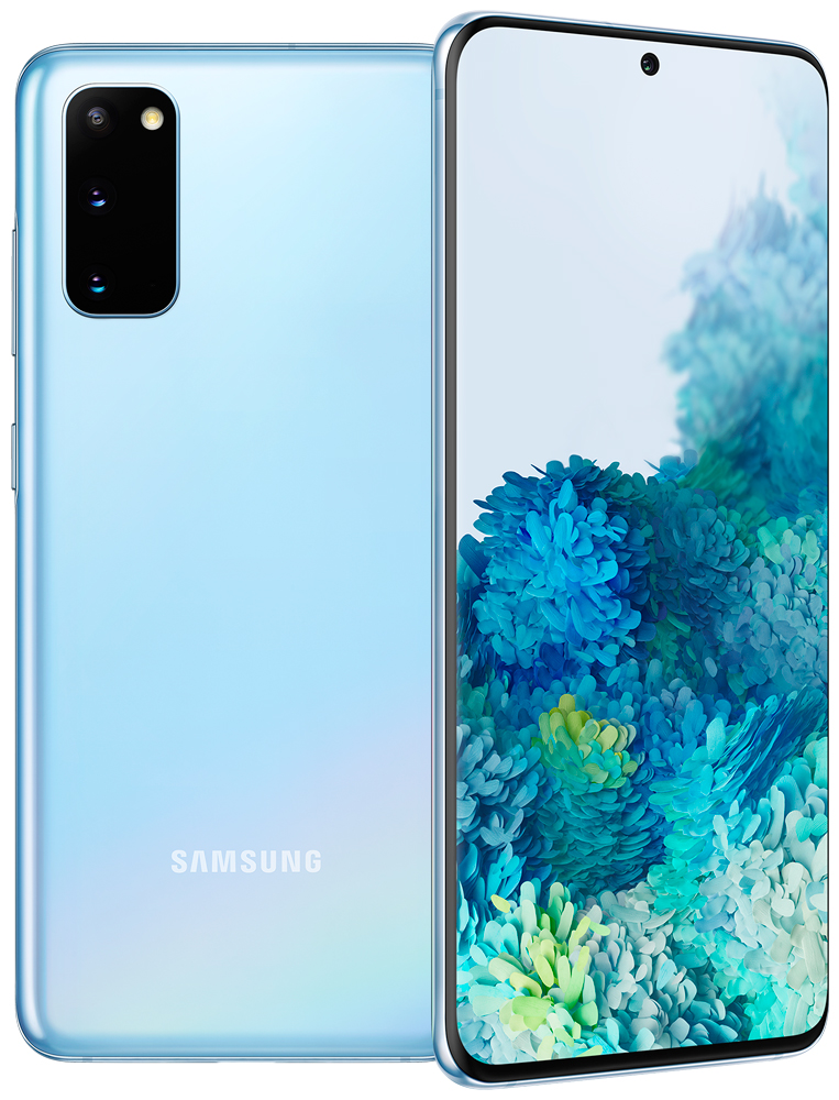 Смартфон Samsung G980 Galaxy S20 8/128Gb Blue: купить по цене 35 990 ...