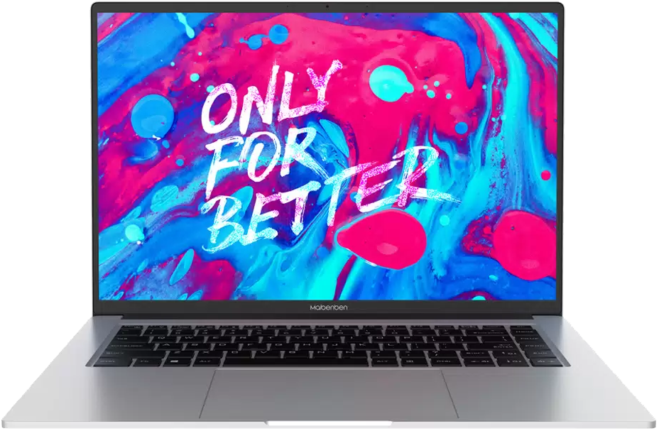 Ноутбук Maibenben P625 16" Core i5-12450H 16/512Гб Win11Pro Серебристый ...