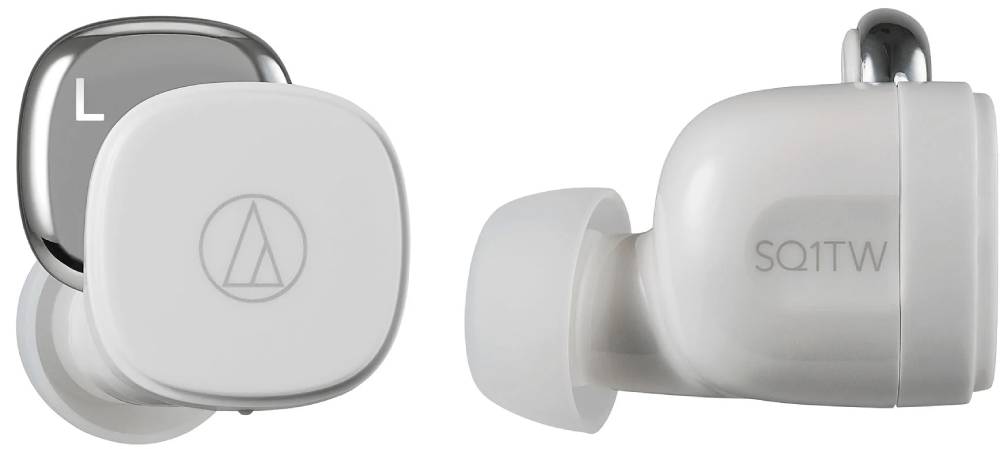 Беспроводные наушники Audio-Technica ATH-SQ1TW WH Белые: купить по выгодной цене в интернет ...