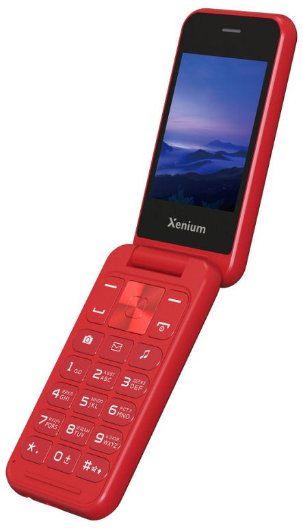 Мобильный телефон Xenium X680 Красный: купить по цене 3 990 рублей в интернет магазине МТС ...