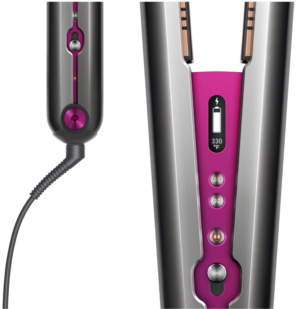 Выпрямитель волос Dyson Corrale HS03 Fuchsia/Nikel: технические характеристики и описание ...