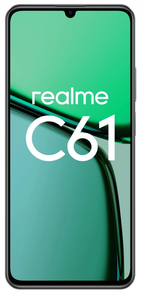 Смартфон realme C61 6/128 Гб Зеленый: купить по цене 6 990 рублей в интернет магазине МТС