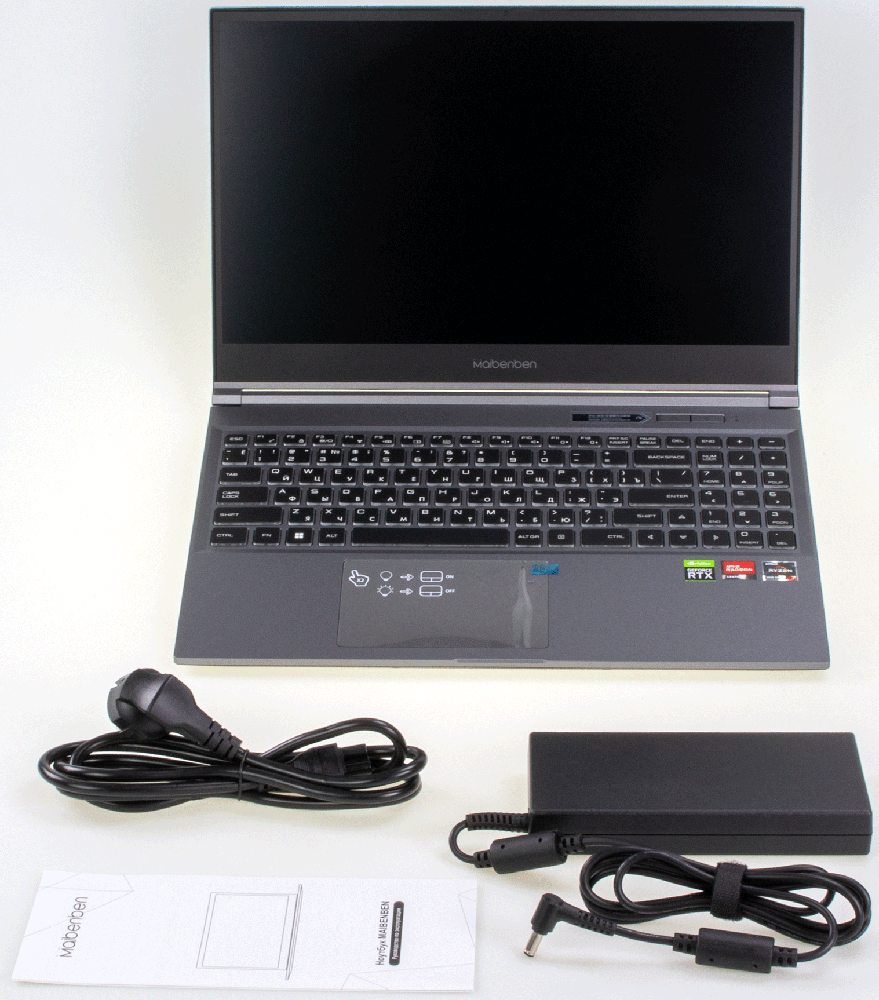 Ноутбук Maibenben X558 15,6" Ryzen 7-5800H 16Gb/1Tb RTX 3060 6Gb Linux ...