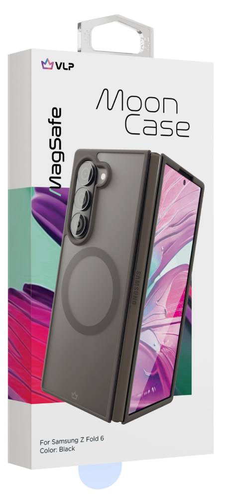 Чехол-накладка VLP Moon Case с MagSafe для Samsung Galaxy Z Fold6 Черный: технические ...