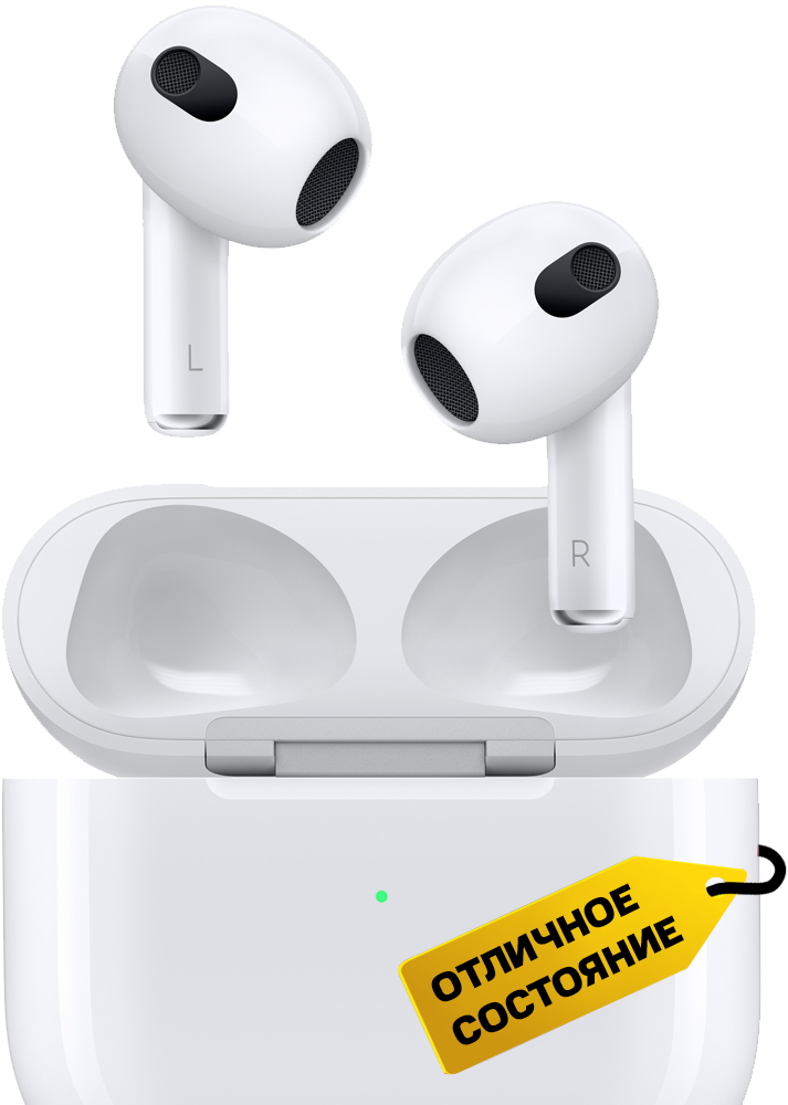 Беспроводные наушники Apple AirPods 3 Белые «Отличное состояние ...