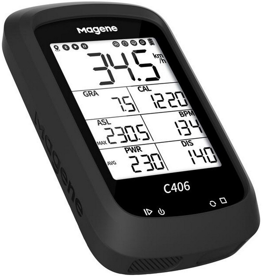 Велокомпьютер Magene C406 Черный: купить по цене 5 490 рублей в ...