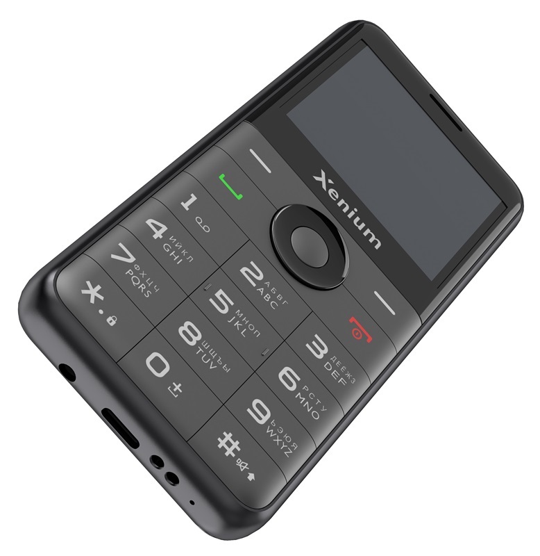 Мобильный телефон Xenium x700 Черный: купить по цене 3 290 рублей в интернет магазине МТС