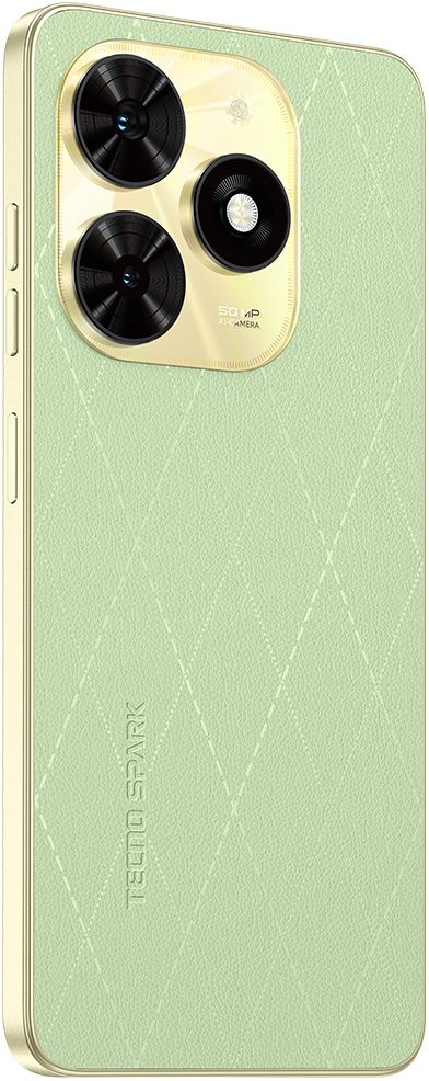 Смартфон Tecno Spark 20c 8 128 Гб Зеленый купить по цене 9 990 рублей