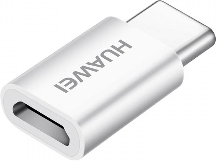 Переходник Huawei microUSB-USB type-C White: купить по цене 49 рублей в ...
