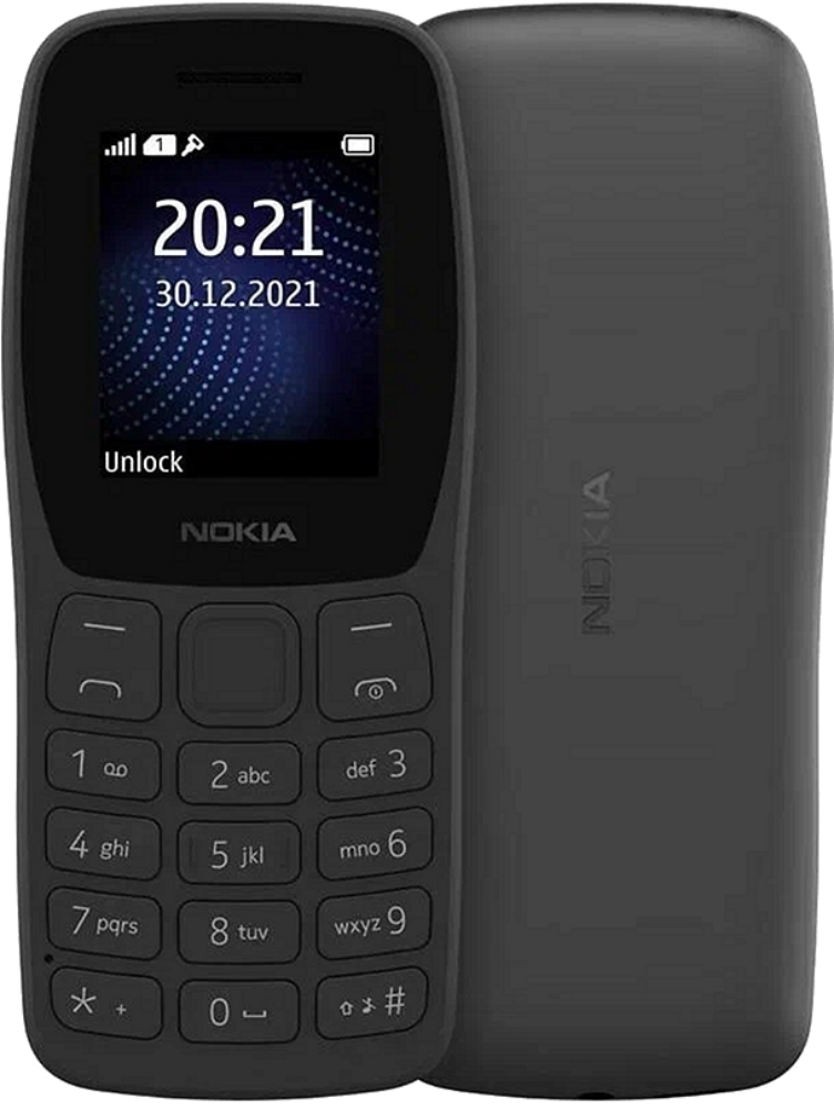Мобильный телефон Nokia 105 TA-1416 Серый: технические характеристики и ...