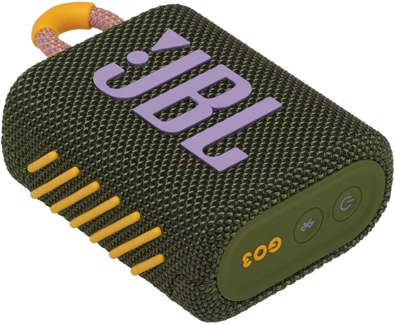 Портативная акустическая система JBL GO 3 Green: купить по цене 3 990 ...