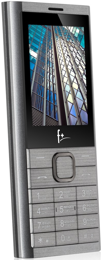 Мобильный телефон F+ B241 Grey: купить по цене 1 190 рублей в интернет ...
