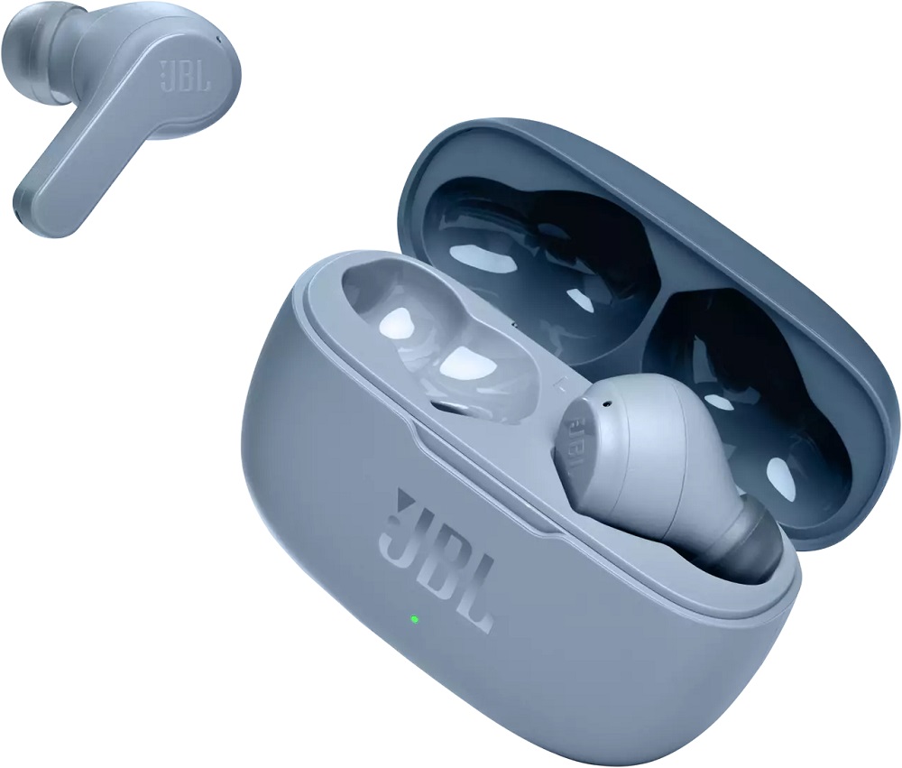 Беспроводные наушники JBL Wave 200 TWS Blue: купить по выгодной цене в ...