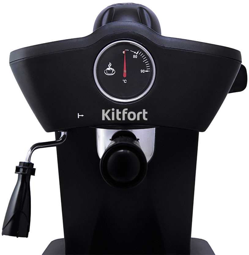 Кофеварка Kitfort КТ-706 Черная: купить по цене 3 990 рублей в интернет магазине МТС