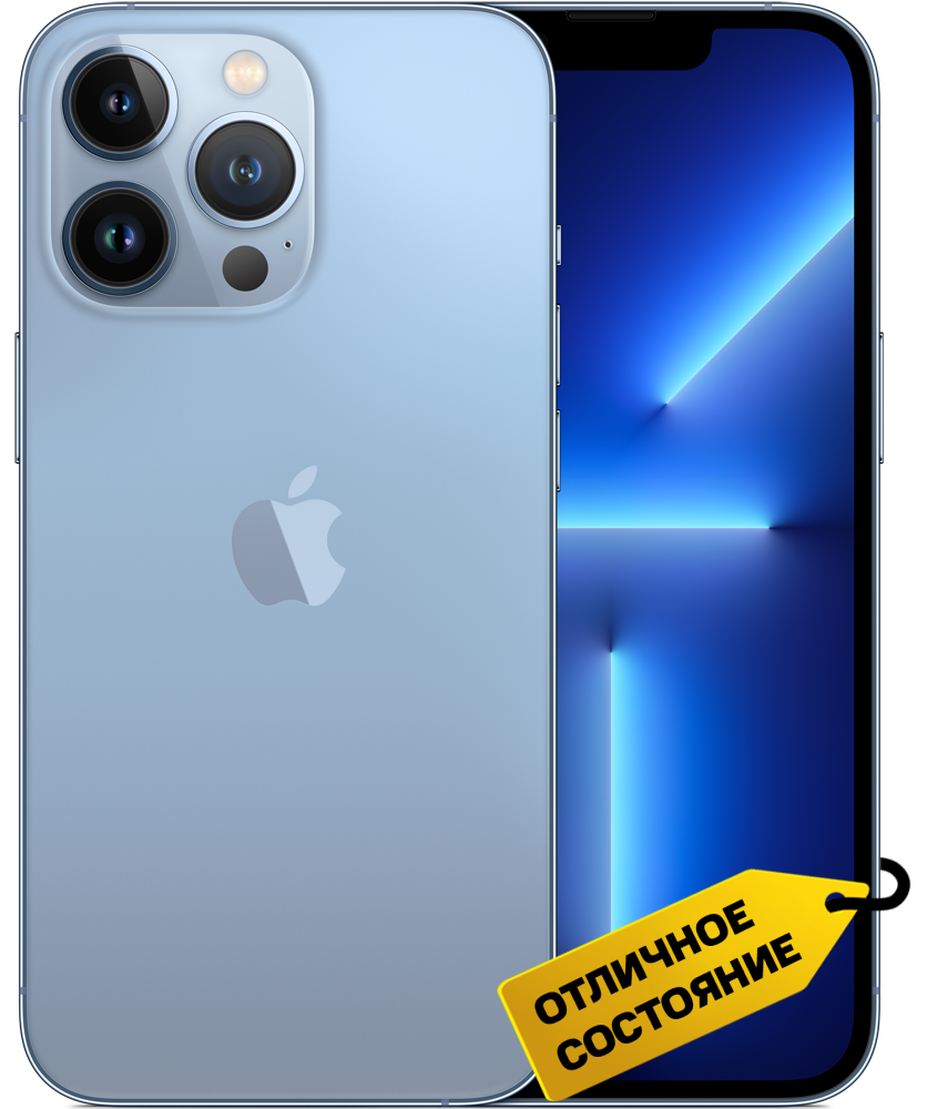 Смартфон Apple iPhone 13 Pro 128G Небесно-голубой «Отличное состояние»: купить по цене 59 990 ...