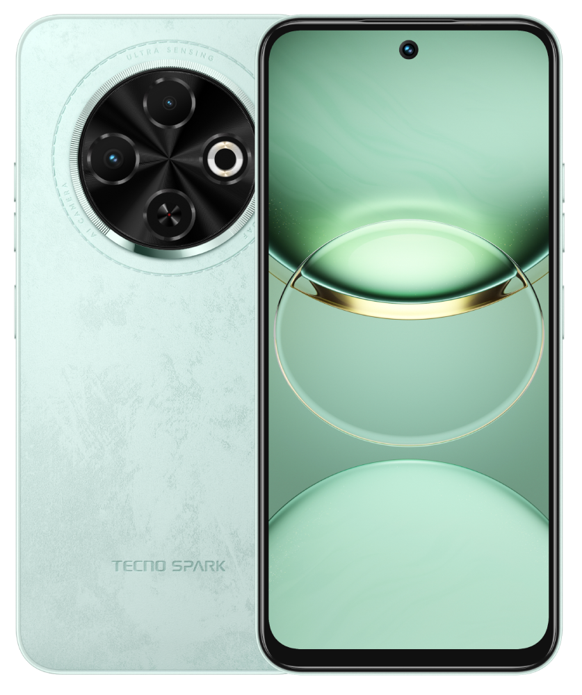 Смартфон Tecno Spark 30c 8 256 Гб Lte Зеленый купить по цене 10 990 рублей в интернет магазине МТС