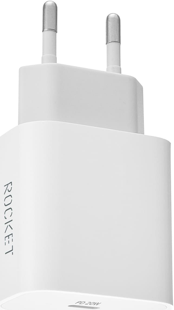СЗУ Rocket Space USB-C 20W PD Qc 3.0 Белое: купить по цене 849 рублей в ...