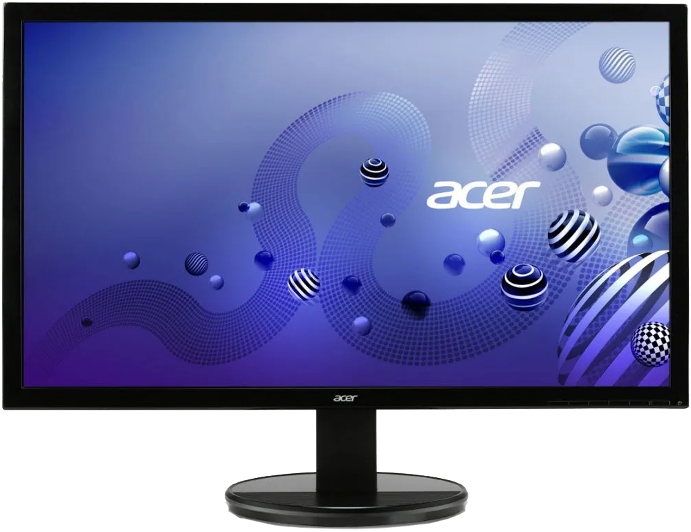 Монитор Acer 21,5" K222HQLBID Черный: купить по цене 4 990 рублей в ...