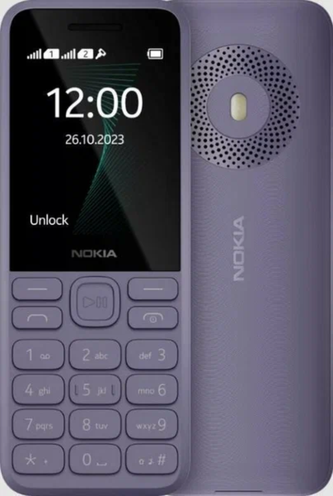 Мобильный телефон Nokia 130 (2023) Фиолетовый: купить по цене 3 490 ...
