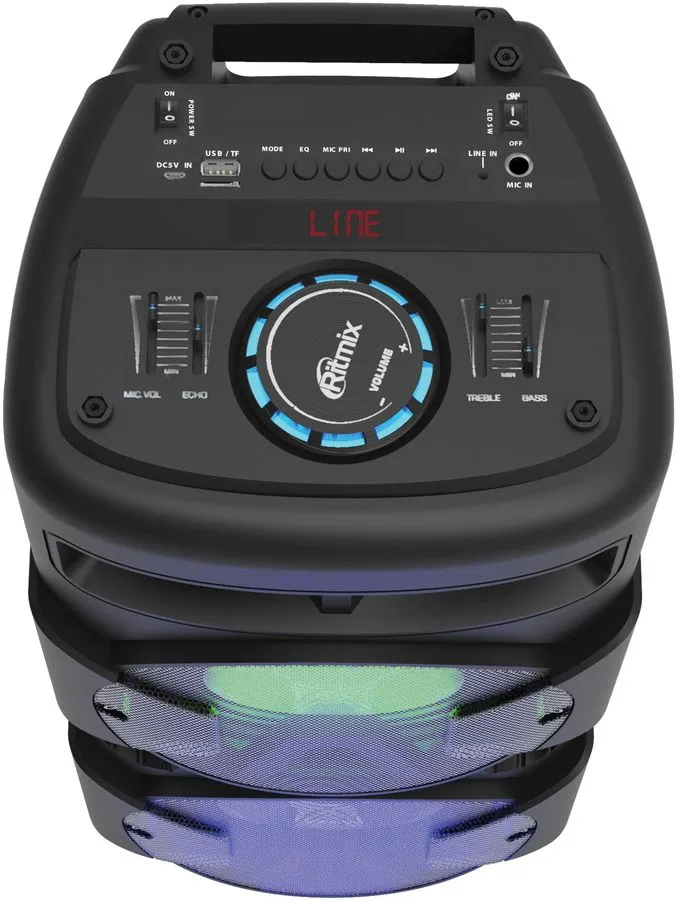 Портативная акустическая система Ritmix SP-870B Черная: купить по цене ...