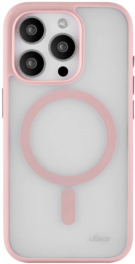 Чехол-накладка uBear Cloud Mag Case для iPhone 15 Pro Max Розовый: купить по цене 2 790 рублей в ...