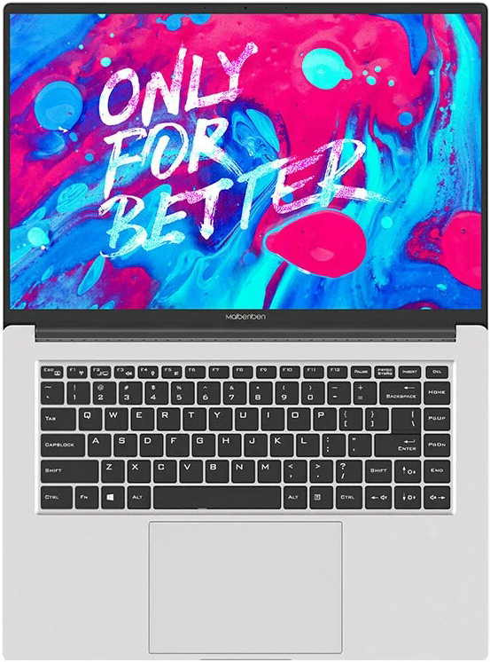 Ноутбук Maibenben P625 16" Core i5-12450H 16/512Гб Win11Pro Серебристый ...