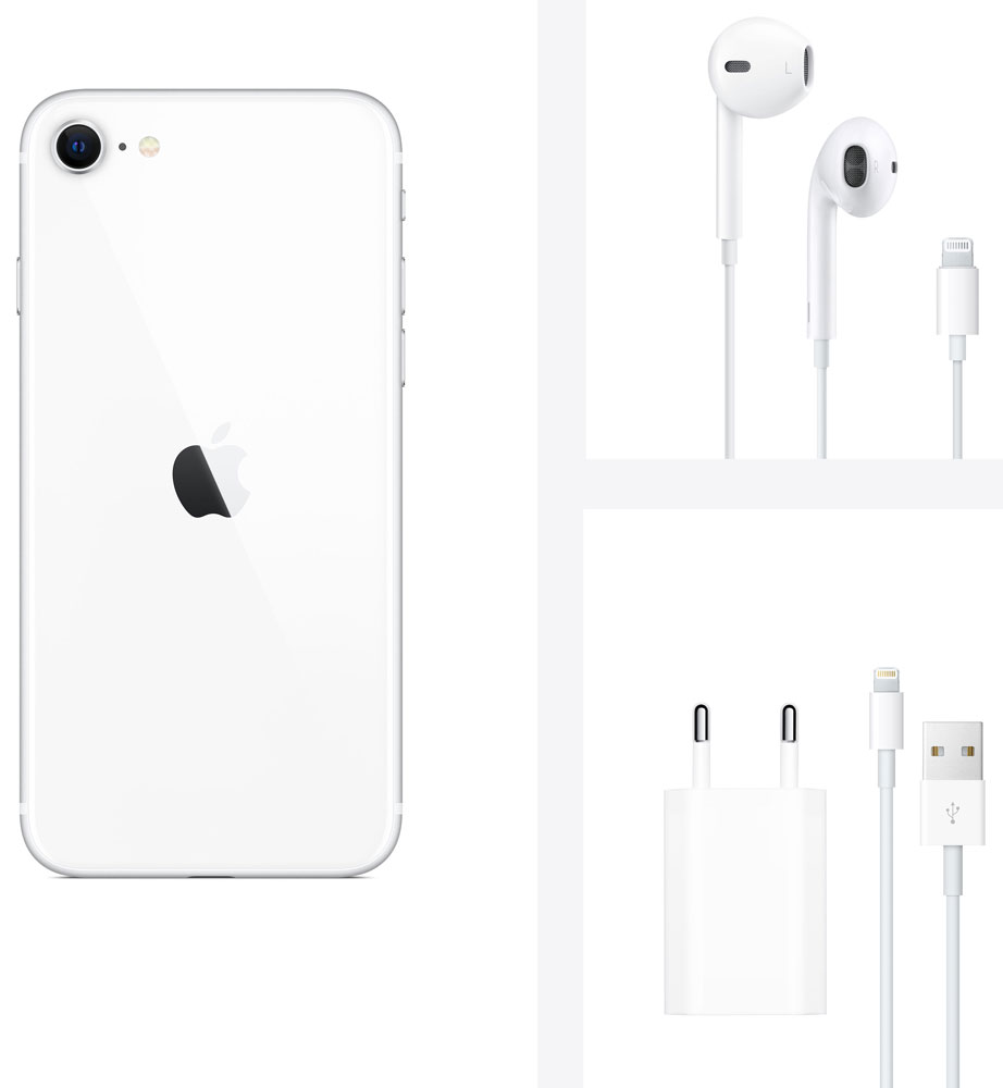 Смартфон Apple iPhone SE 2020 64Gb White: купить по выгодной цене с ...