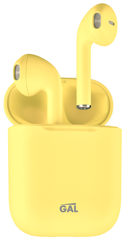 Беспроводные наушники Gal TWS TW-3500 Yellow: купить по выгодной цене в ...