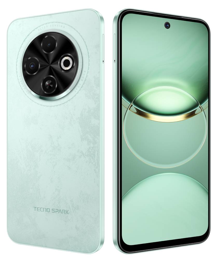 Смартфон Tecno Spark 30c 4 128 Гб Lte Зеленый купить по цене 8 990