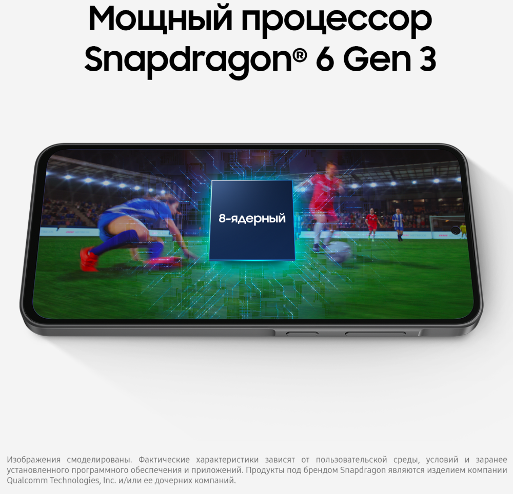 Смартфон Samsung Galaxy A36 8/128 Гб 5G Черный (A366E): купить по цене 28 990 рублей в интернет ...