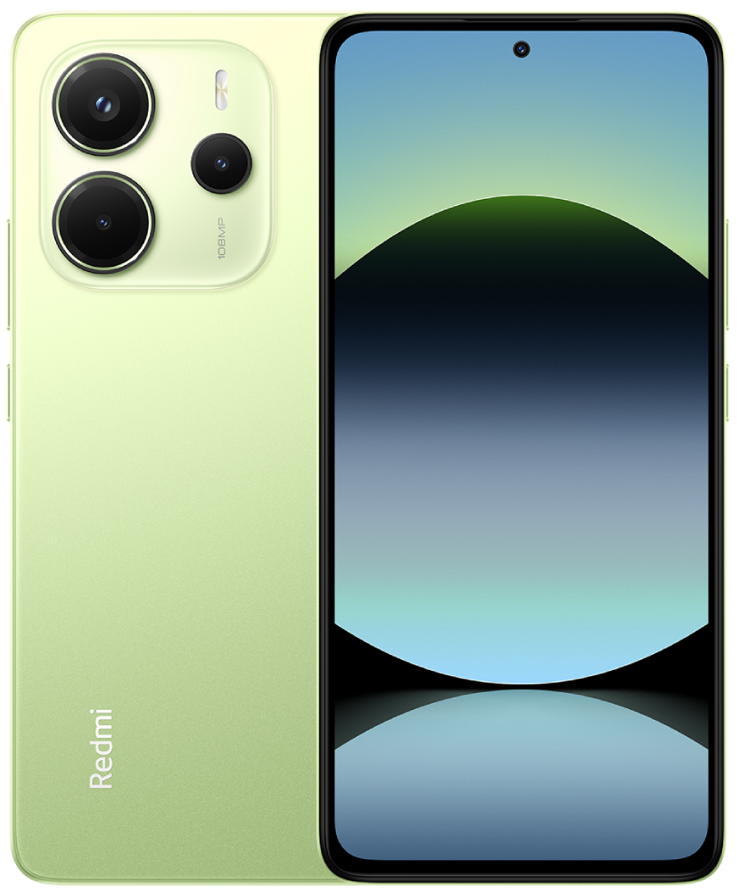 Смартфон Xiaomi REDMI Note 14 8/256 Гб LTE Лаймовый зеленый: купить по ...