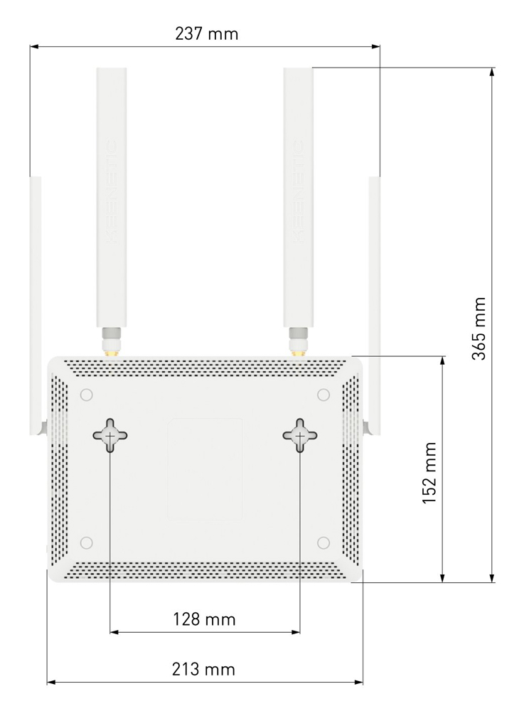 Роутер Keenetic Skipper 4G Серый (KN-2910): купить по цене 12 990 рублей в интернет магазине МТС
