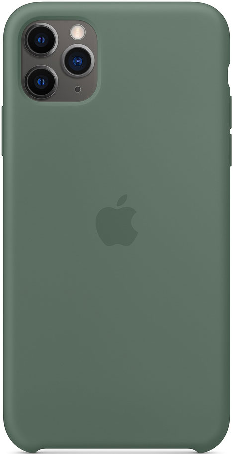 Клип-кейс Apple iPhone 11 Pro Max MX012ZM/A силиконовый Зеленый: купить ...