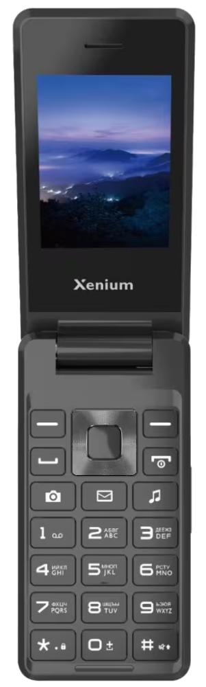 Мобильный телефон Xenium x600 Темно-серый: купить по цене 2 790 рублей в интернет магазине МТС