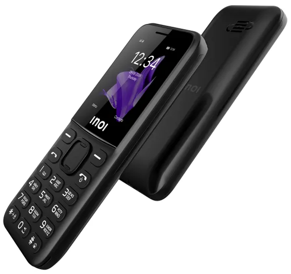 Мобильный телефон INOI 101 Classic 2G Черный: купить по цене 690 рублей ...