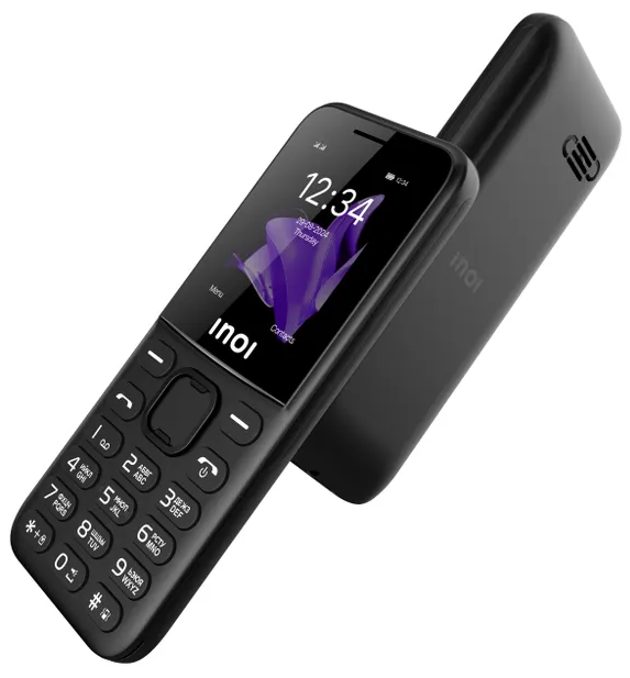 Мобильный телефон INOI 101 Classic 2G Черный: купить по цене 690 рублей ...