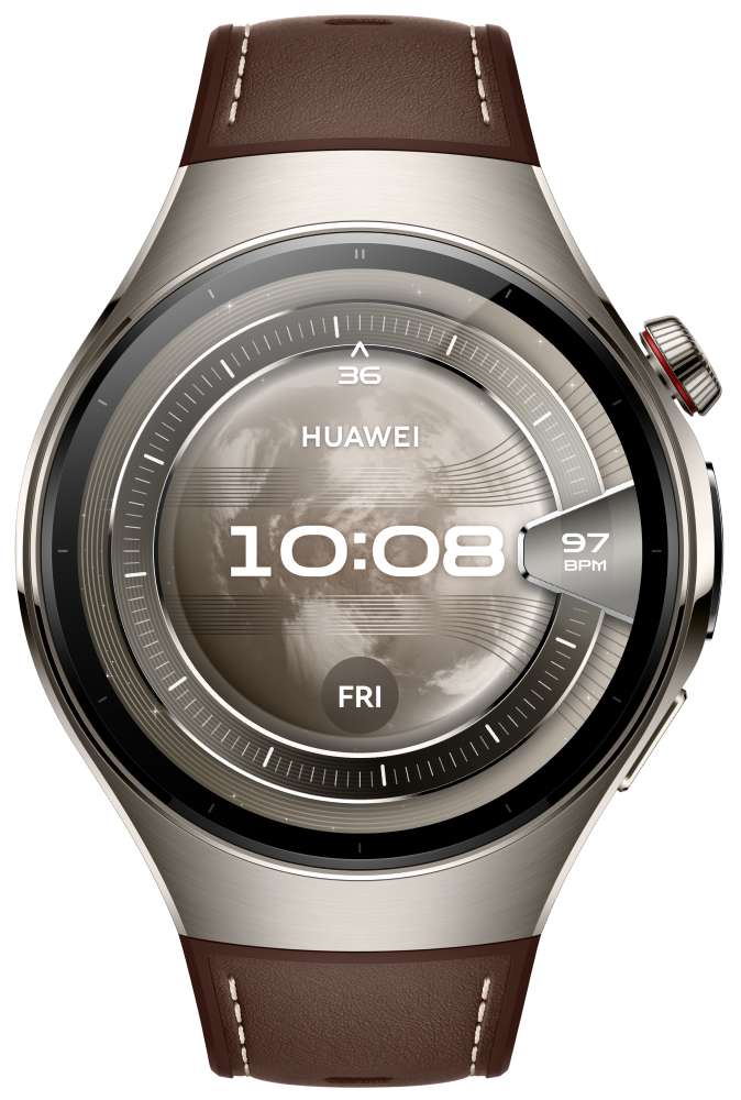 Часы HUAWEI Watch 5 Rates-L29L 46мм Коричневые: купить по выгодной цене ...