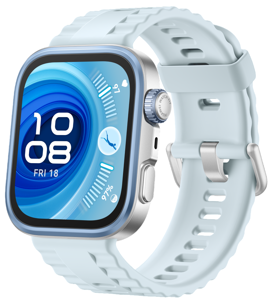 Часы HUAWEI Watch Fit 4 Pro Seiya-B29F Голубые: купить по выгодной цене в интернет магазине МТС